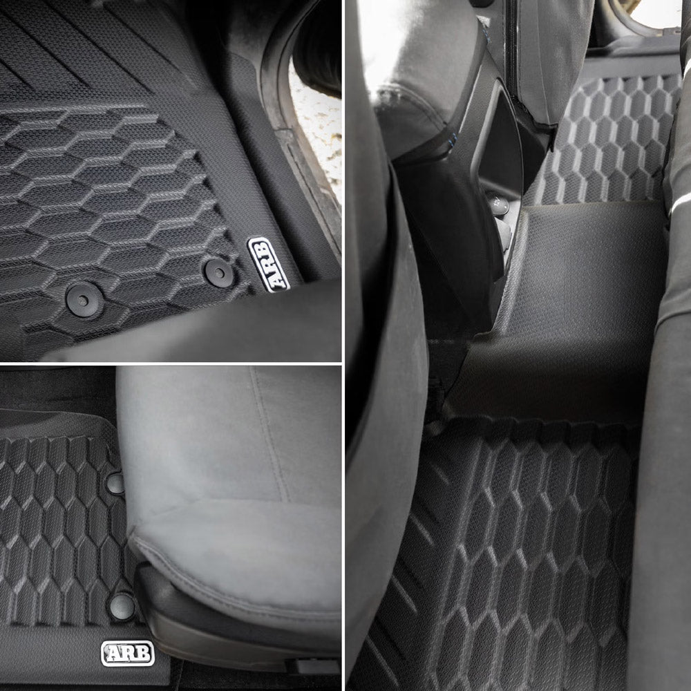 ARB Floor Mats Front & Rear - Suits Toyota Landcruiser 200 Series 2007 ...
