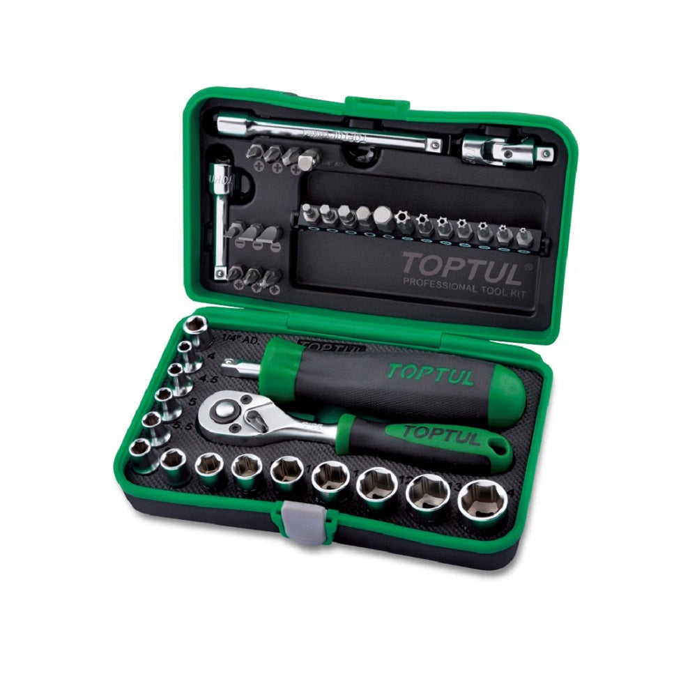 Toptul Socket Set 1/4" DR 41 Pce – SHOPNewlands