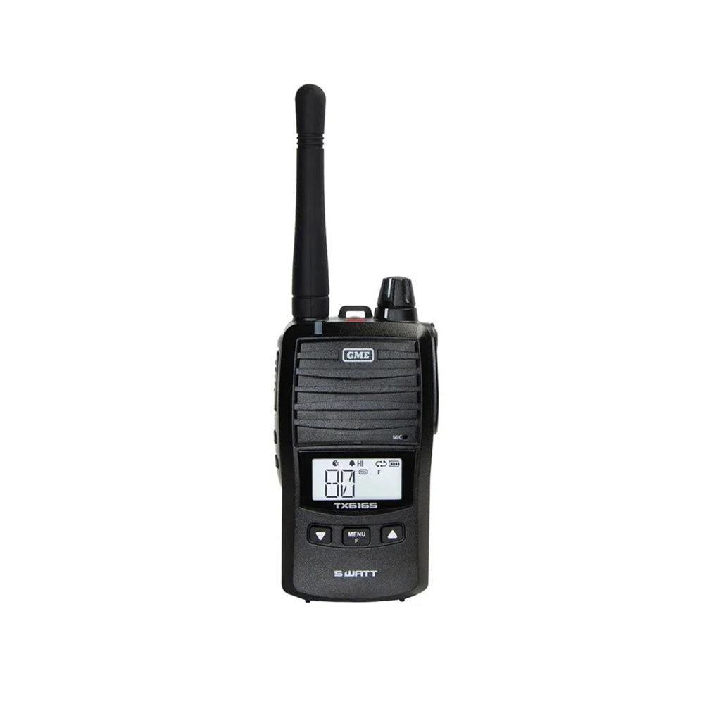 GME 5 Watt UHF Black Handheld Radio – SHOPNewlands